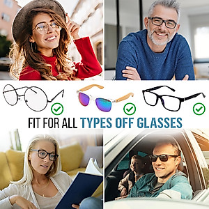 SIGONNA Eyeglasses String Holder Straps Cord - 4 Premium Eyeglass Chains for Men Women - Eye Glasses Strap Chain - Sunglass Lanyard Neck Retainer 4 pcs