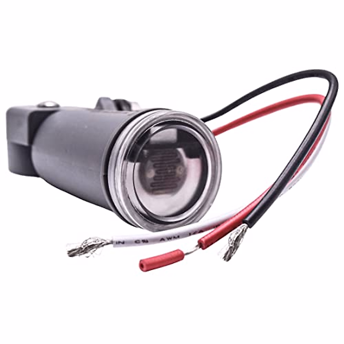 HQRP Photocell Light Sensor Swivel Mount Dusk to Dawn Hardwired Switch Photoelectric Control for Barn Lights Outdoor, Back Yard Lightening, Outdoor Lighting, etc.