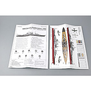 Trumpeter 1/700 HMS Renown British Battle Cruiser 1942 Model Kit