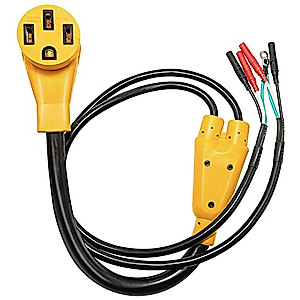 ‎MECMO - 50 Amp Parallel Kit for Generator 120V 50A RV (14-50R), cUL Listed Inverter Generator Parallel Connection Kit for Combine Power with Two Inverter Generators Cord