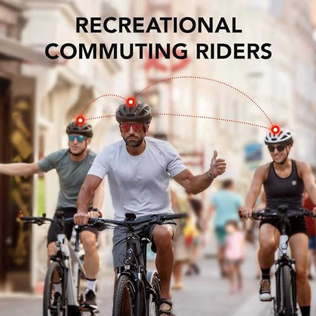 Sena R1 Smart Cycling Helmet (Matte Black, Large)