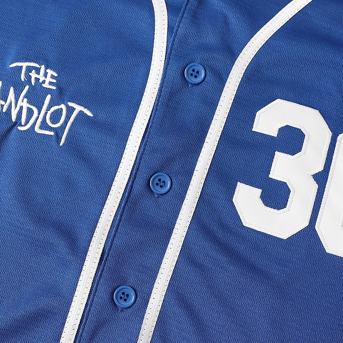 Youth Sandlot Jersey,Benny The Jet Rodriguez Alan Yeah-Yeah McClennan Michael Squints Christmas Jersey for Girl Boys' (Large,Youth 30 Blue)