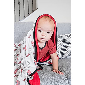 Large Premium Knit Baby 3 Layer Stretchy Quilt Blanket Chief by Copper Pearl