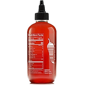 Bushwick Kitchen Bees Knees Spicy Honey, Natural Gourmet Honey Infused with Chili Peppers, 13.5 Ounces