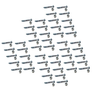 The ROP Shop | Pack of 50 - Shear Pin Bolt & Nut for Gravely 51001500, 01019500, 036867, 051663