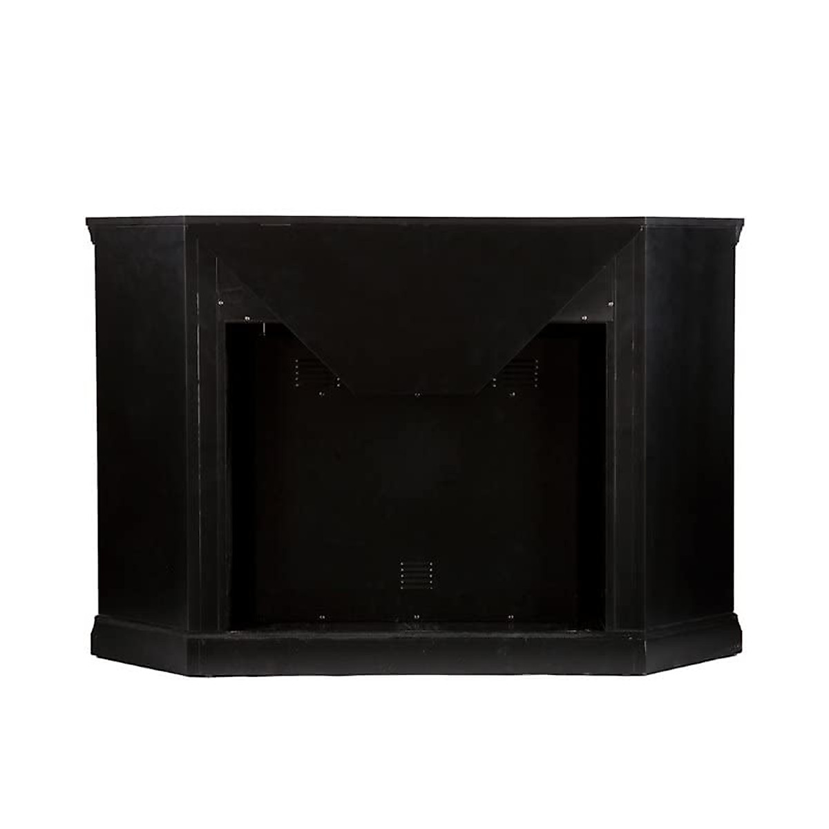 BOWERY HILL Engineered Wood Color Changing Electric Fireplace in Black