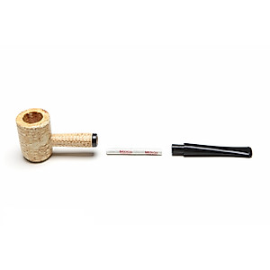 Missouri Meerschaum - Washington Corn Cob Tobacco Pipe - 5th Avenue, Straight Bit