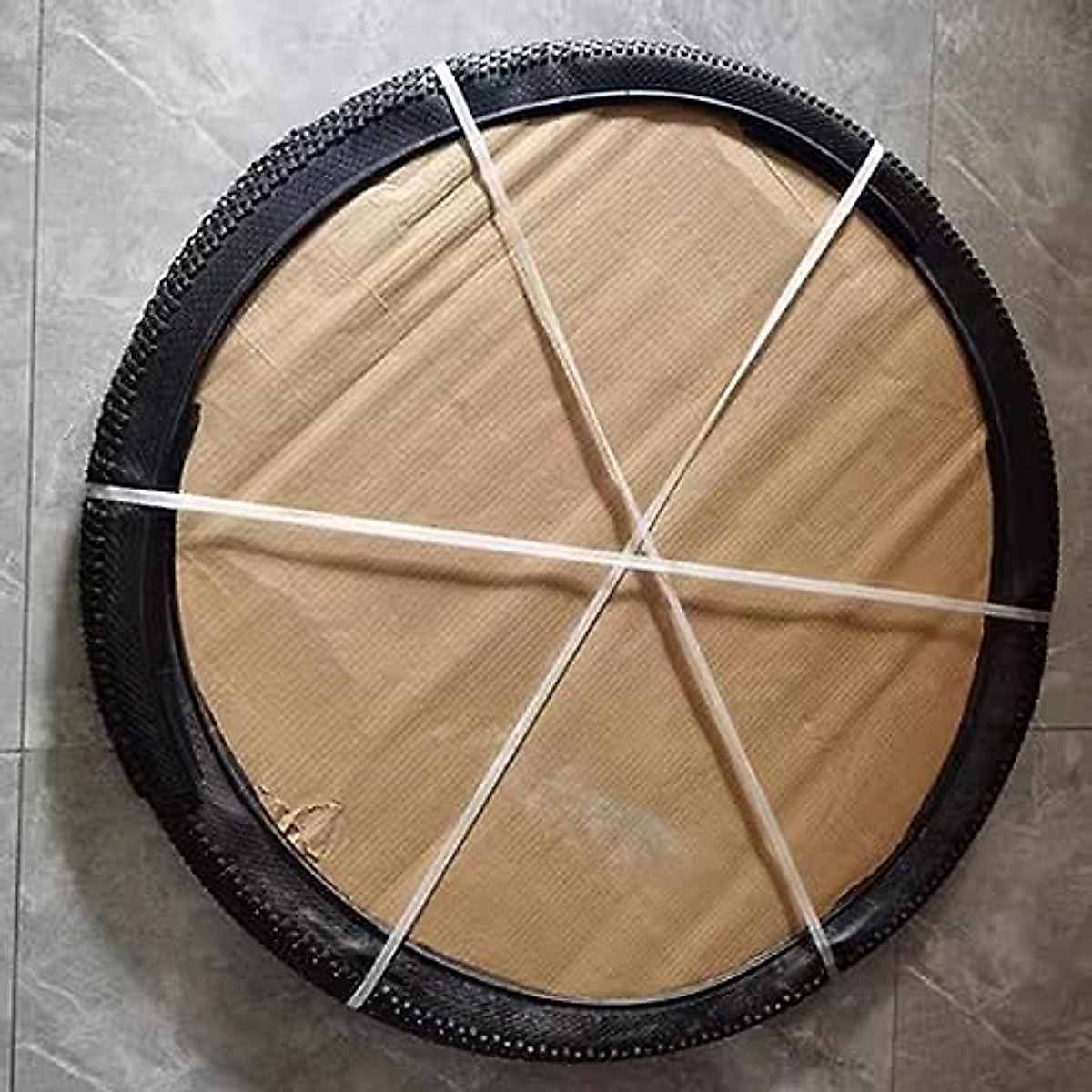 24" Glass Lazy Susan Turntable For Dining Table,Transparent Rotating Round Turntable With Silent Smooth Aluminum Alloy Bearing,for Kitchen Dining, Parties, Wedding (Size : 35in/90cm)