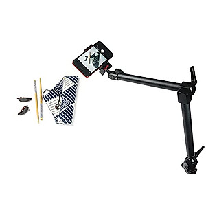 Arkscan MCM5 Tabletop Photography Videography Live Stream Zoom Meeting Classroom Table clamp Mount with ¼-20 mounting Bolt for iPhone Android Smartphone, and Nikon Sony Canon Camera & Camcorder