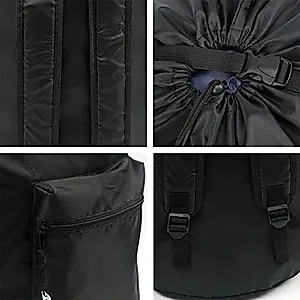 Casaphoria Extra Large Laundry Bag Backpack for College Students, Drawstring Closure Heavy Duty Laundry Backpack,Travel Laundry Bags Backpack xl for Dirty Clothes&Luggage&Organizing