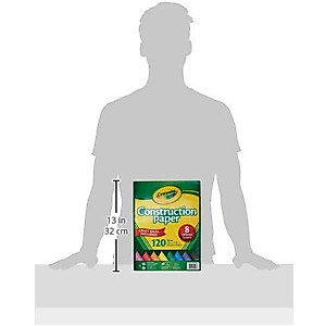 Crayola Construction Paper, 120 Sheets