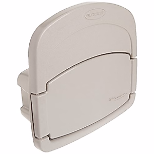 Suncast CPLDHH15000 Deluxe Garden Hangout with 150-Foot Capacity And Enclosed Storage Compartment, DHH150 Hose Hanger, No Size, Light Taupe