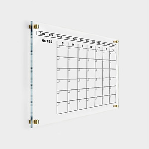 Personalized Wall Calendar 2024 - Personalized Calendar 2024, Dry Erase Board, Wall Calendar, Monthly and Weekly Calendar, Housewarming Gift, Custom To-Do List