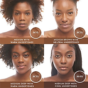 Mented Cosmetics Foundation Stick & Better Setter Setting Spray Bundle - D30 Deep with Neutral Undertones