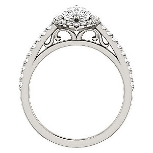 JEWELERYN 4 CT Marquise Colorless Moissanite Engagement Ring Set for Women/Her, Wedding Bridal Ring Set,Eternity Sterling Silver Solid Diamond Solitaire Prong Anniversary Promise Gift for Ring (4)