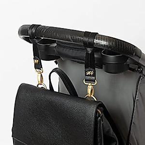 Freshly Picked Stroller Clip, Ebony Classic