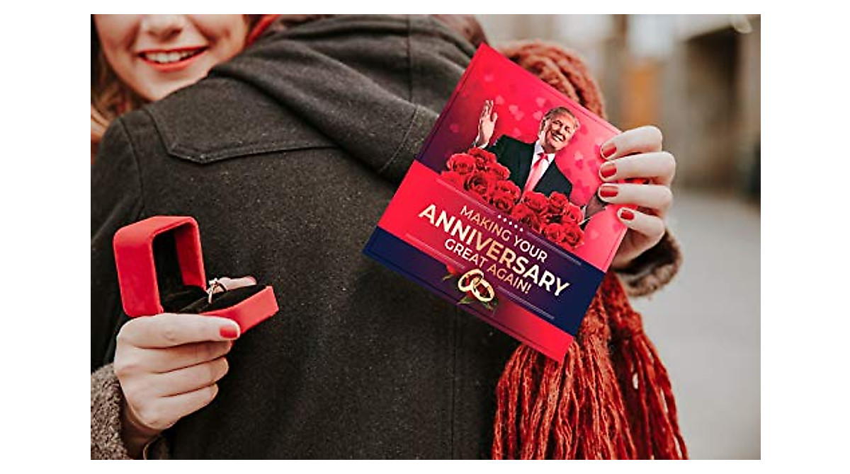 Talking Trump Anniversary Card - A Unique Gift Experience