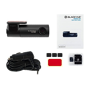 BlackVue DR590X-1CH with 32GB microSD Card | Full HD Wi-Fi Dashcam | Parking Mode Support