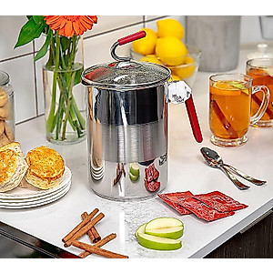 11-Cup Stainless Steel 4th Burner Pot (Renewed)