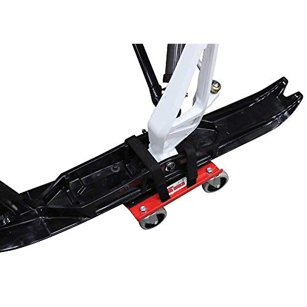 Extreme Max 5800.0228 V-Slides Snowmobile Dolly System - Steel, Red