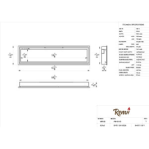 60" Extra Slim Indoor Only Electric Fireplace with Black Steel Surround