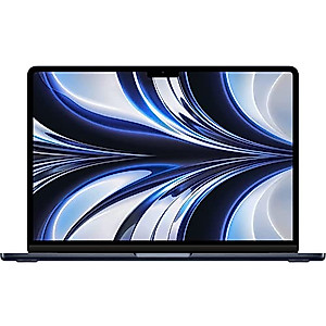 2022 Apple MacBook Air Laptop with M2 chip (13.6 inch , 8GB RAM, 512GB SSD Storage) Midnight (Renewed)