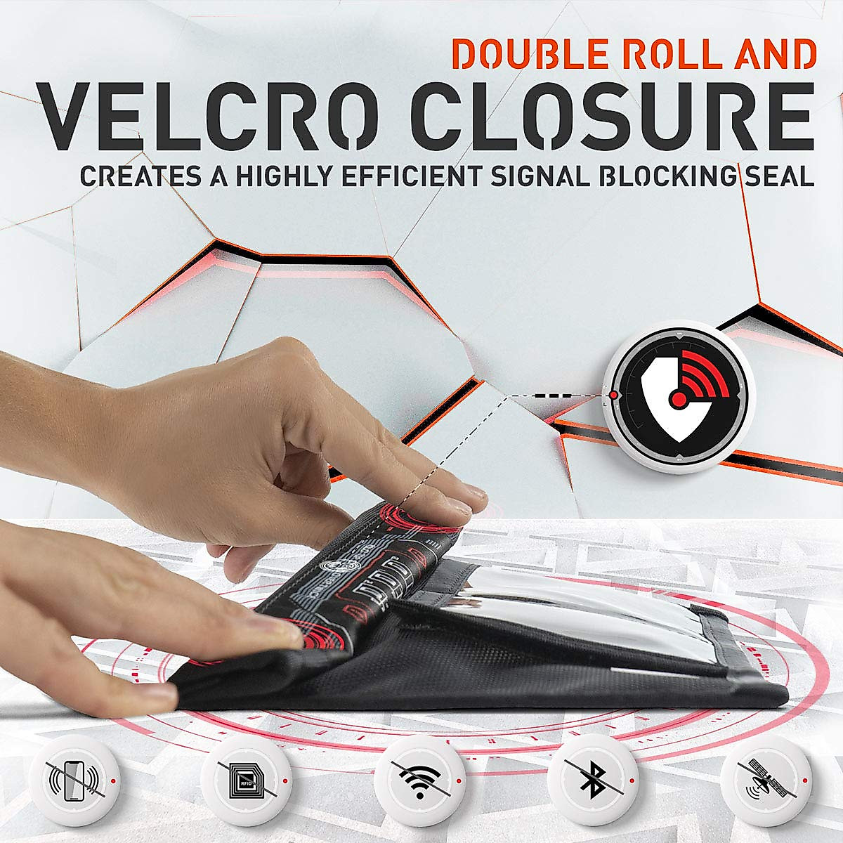 Mission Darkness Faraday Bag Bundle [Standard Collection] - Phone, Tablet, and Laptop Size Bags Included + Bonus Key fob Bag. RF Shielding, EMF Reduction, EMP Protection, Anti-Tracking & Hacking