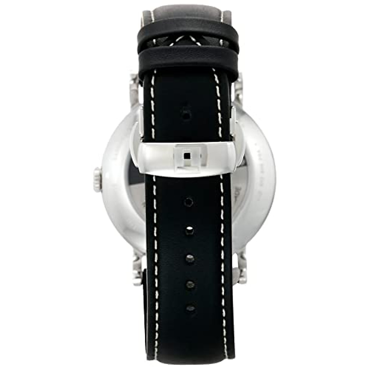 Tissot Mens Everytime Desire Auto 316L Stainless Steel case Automatic Watch, Black, Leather, 21 (T1094071603201)