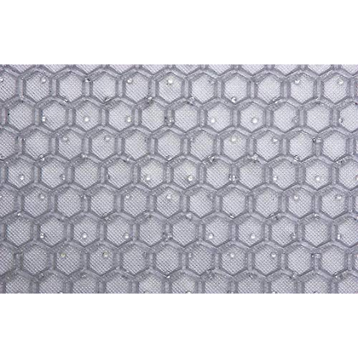 Intro-Tech Hexomat Front Row Custom Floor Mats for Select Ferrari F40 Models - Rubber-like Compound (Clear)
