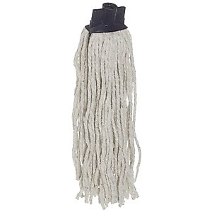 Rubbermaid Commercial FGGO4300WH00 Commercial Replacement Cotton Mop Head, White
