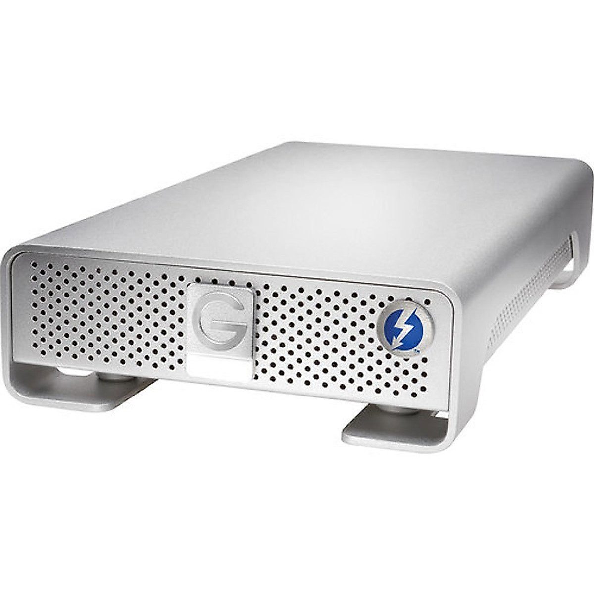 G-Technology 6TB G-Drive with Thunderbolt and USB 3.0 Desktop External Hard Drive, Silver – 0G04023-1