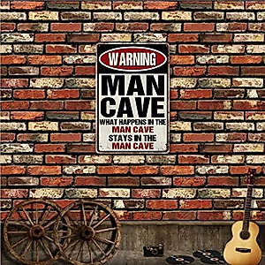 Man Cave Decor And Accessories Funny Metal Garage Signs For Men Mancave Sign Bar Beer Wall Decor What Happens In The Man Cave Stay In The Man Cave Personalized Gifts