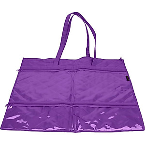 Yazzii Cutting Mat Carry Bag - 18" x 24" Portable Quilting Project Tote Bag Royal Blue