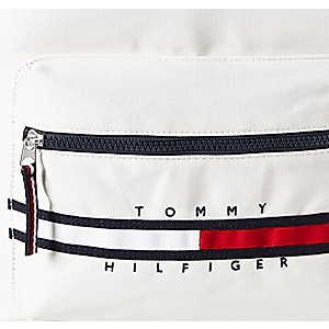 Tommy Hilfiger Men's Gino Colorblock Backpack, Ivory Petal, One Size