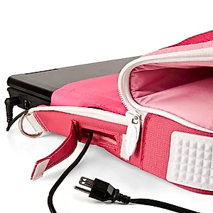 Laptop Messenger Bag for Gateway 14.1-inch Laptop CLT146401, 14.1" Elite, Slim Notebook (Pink)