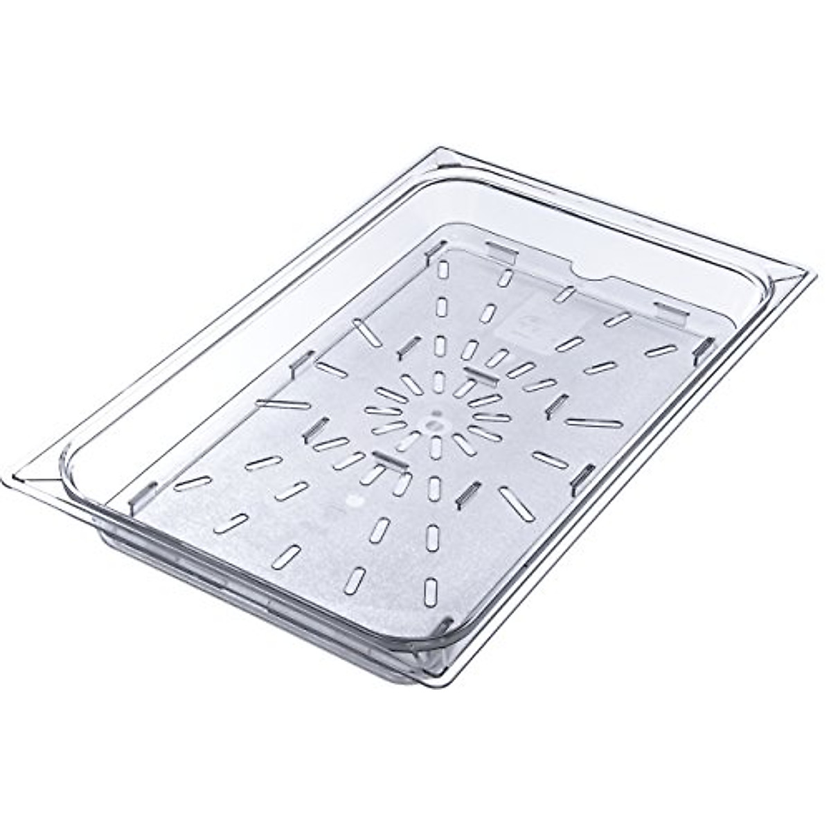 Carlisle FoodService Products 1021507 StorPlus Full Size Polycarbonate Drain Shelf, Clear