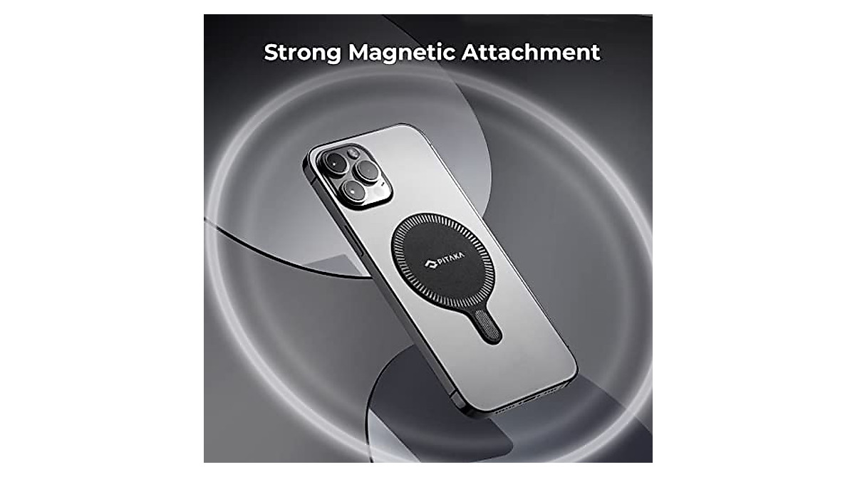 PITAKA Universal MagSafe Ring for iPhone 13/12 Cases & Chargers