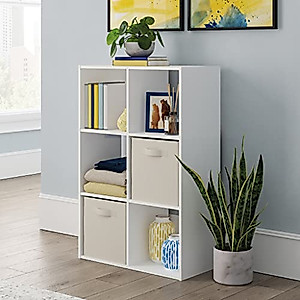 Sauder 6-Cube - 1/2" Construction, White Finish