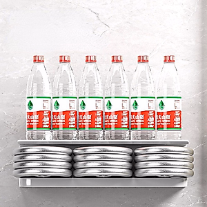 Lumclaw Hairdryer Holder Wall Mount Suitable For Dyson Airwrap Shelf Dryer And Hair Curler Holder Storage Rack Bathroom Organizer