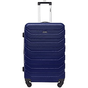 Wrangler Elysium Luggage & Packing Cubes, Blue, 4 Piece Set