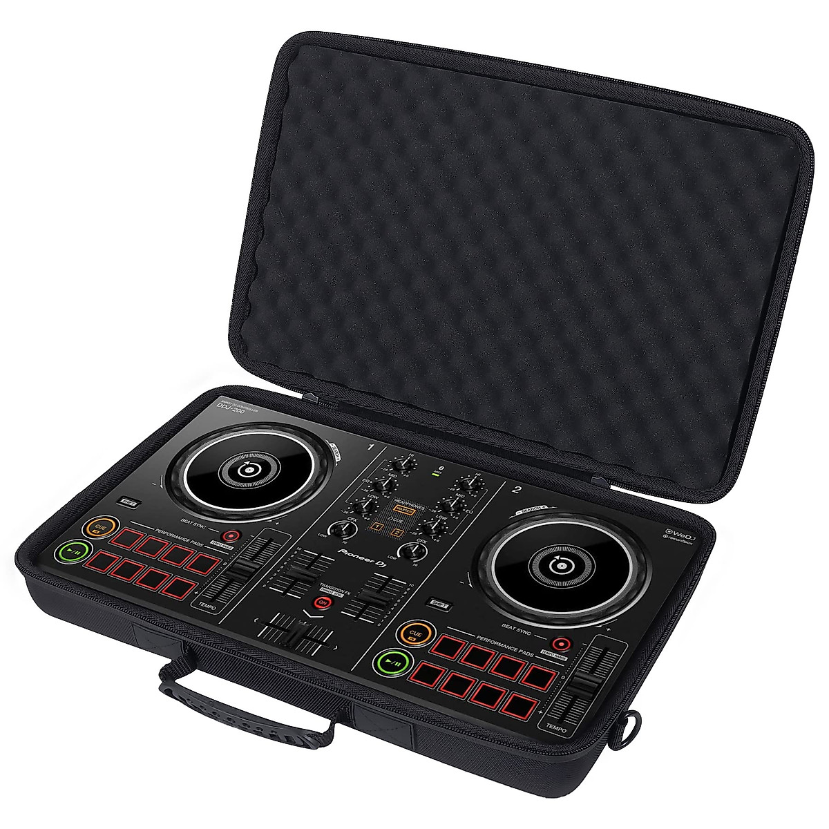 khanka Hard Travel Case Replacement for Pioneer PRO DJ (DDJ-200) Pioneer Smart DJ Controller