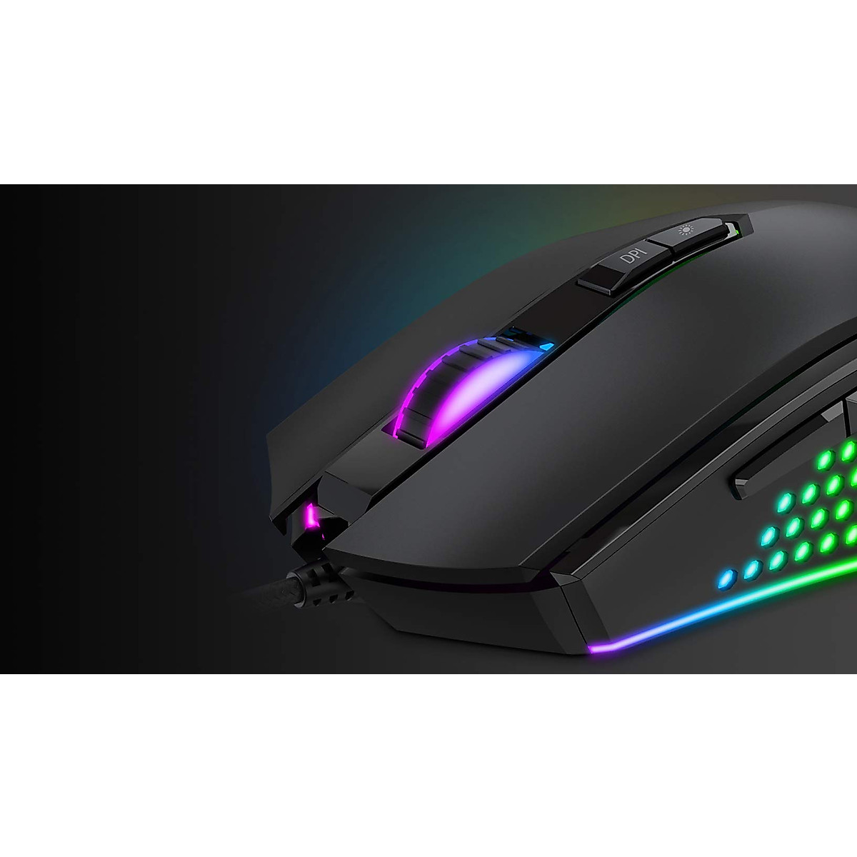 Gaming Mouse MS814 with Retro RGB Lighting up to 7000 DPI
