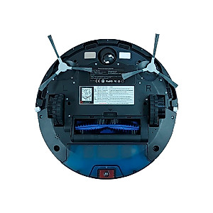 GLOBAL ELECTRONICS Robot Vacuum Cleaner, Wi-Fi, Personalized Cleaning Recommendations, Compatible with Alexa, Good for Pet Hair, Self-Charging, Robotic Vacuum Cleaner for Hardfloor and Carpet Cleaner