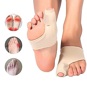 1 Pair Bunion Corrector, Bunion Corrector Bunion Relief Protector Sleeves Kit Hallux Valgus splint night splint socks Hallux correction Bunion