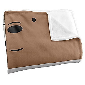 We Bare Bears Stack Officially Licensed Silky Touch Super Soft Throw Blanket 50" x 60"