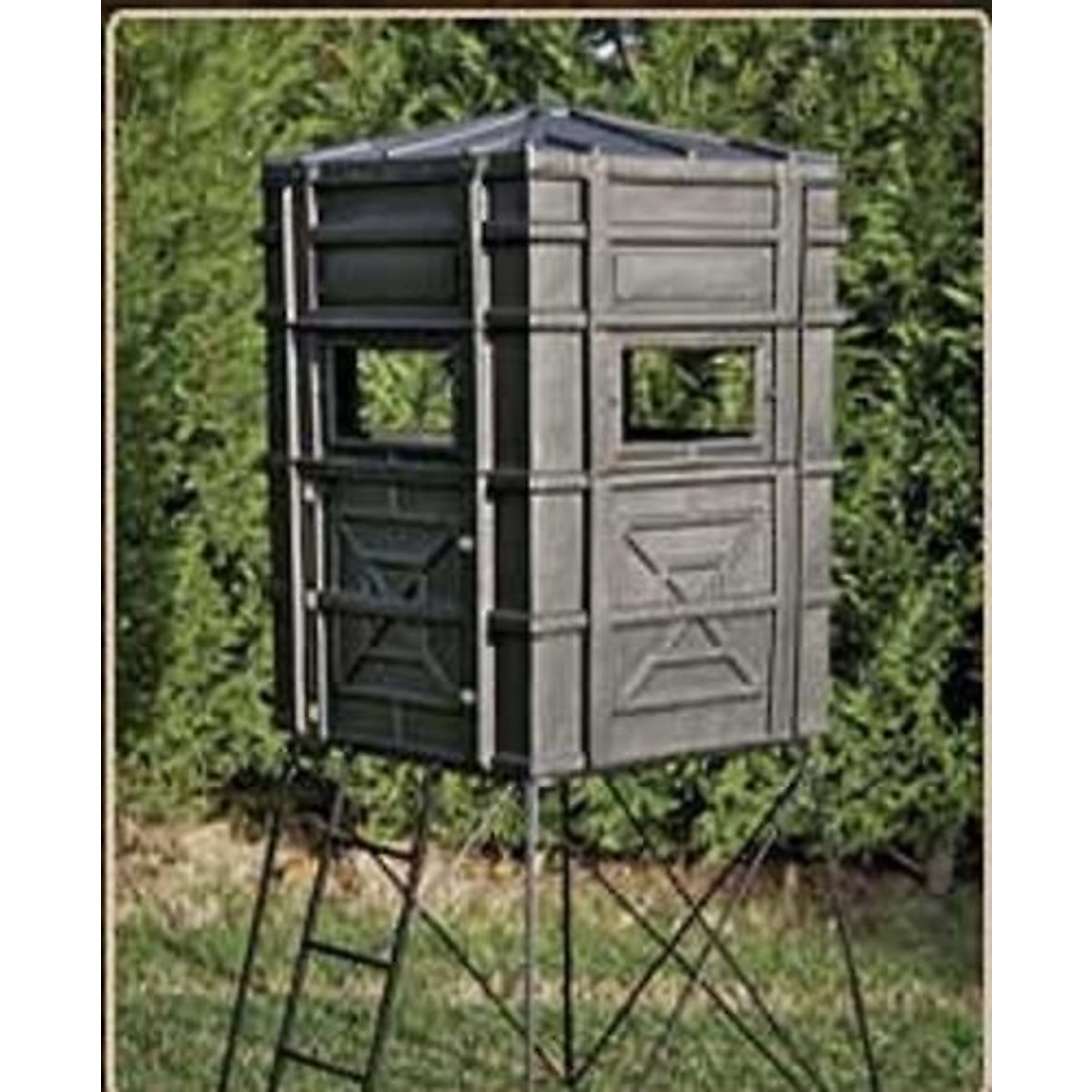 Hughes HP-67000 Hunting Ground 4x4 The Enforcer Box Blind w/Window Kit