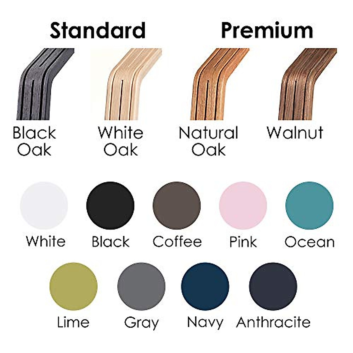 Nomi High Chair, Coffee – White Oak Wood, Modern Scandinavian Design with a Strong Wooden Stem, Baby through Teenager and Beyond with Seamless Adjustability, Award Winning Highchair