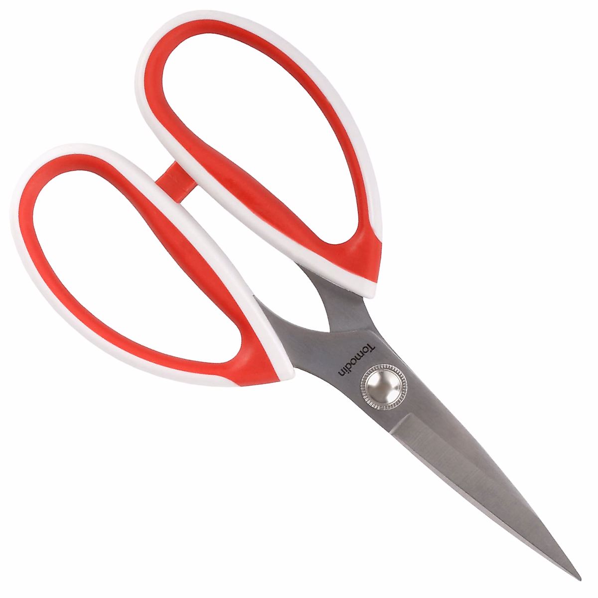 JubileeYarn Workhorse Bertha All Purpose Heavy Duty Scissors - Red & White - 1 Pair