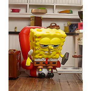 Youtooz Spongebob Heading Out Vinyl Figure, 3" Spongebob Funny Meme Vinyl Figure - Youtooz Spongebob Collection Based on Internet Meme Heading Out