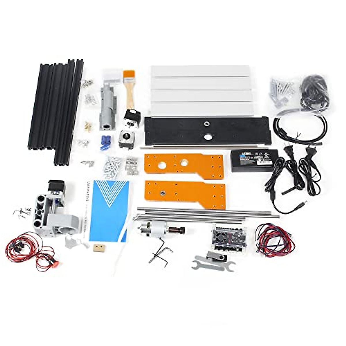 CNCTOPBAOS Upgrade 3018 Pro CNC Router Machine Kit,with Limit Switches & Emergency Stop,3018-PRO DIY Mini GRBL Control 3 Axis Milling Machine,Wood Acrylic PVC PCB Engraving Machine